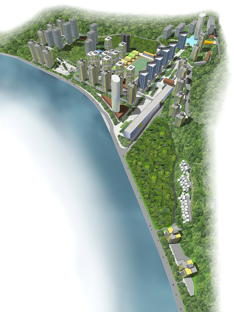 Chongqing International New Town Masterplan | Denton Corker Marshall
