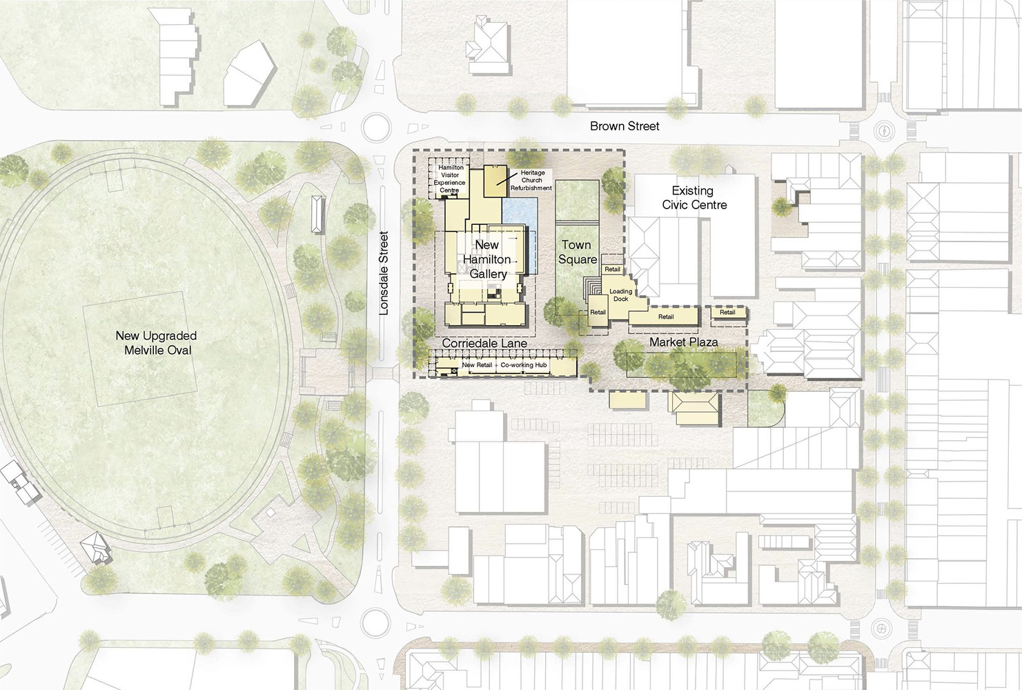 Masterplanning + Urban Design | Categories | Denton Corker Marshall