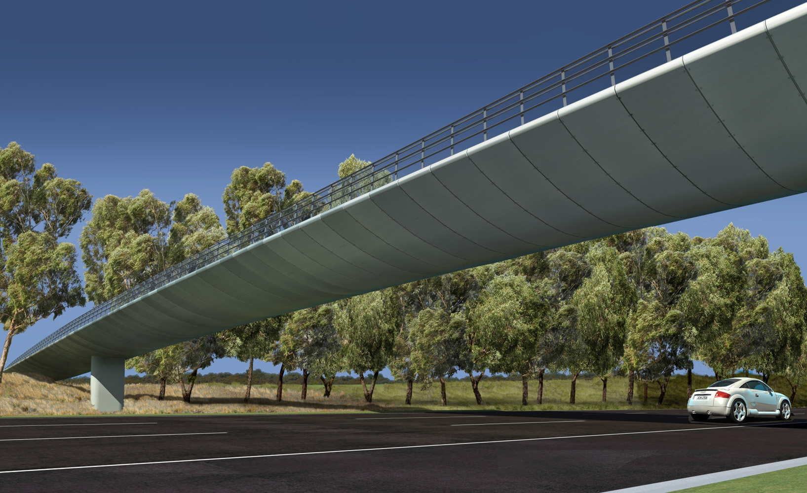 Mitcham Frankston Freeway | Denton Corker Marshall