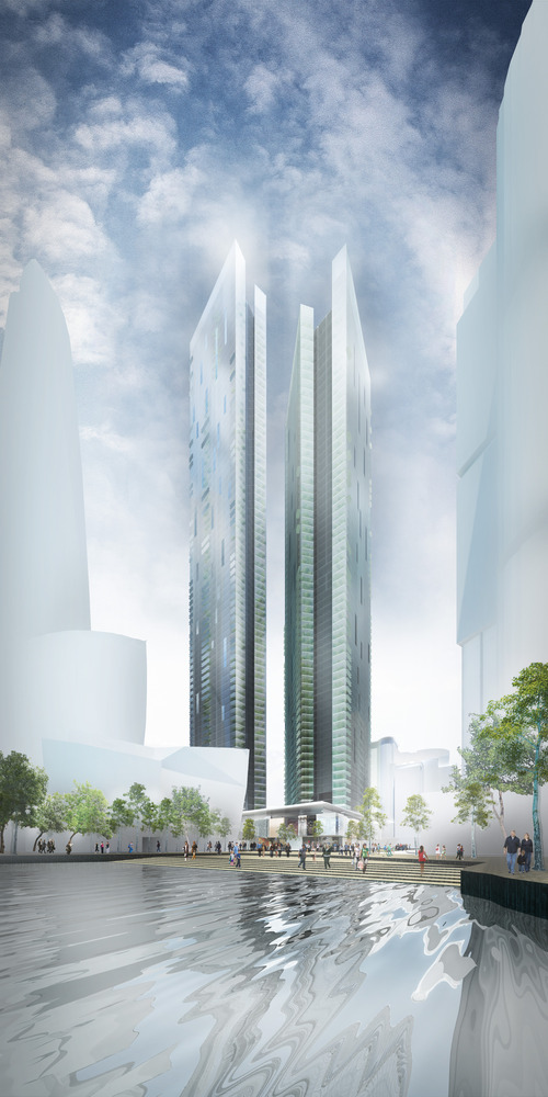 Barangaroo South Residential Towers | Denton Corker Marshall