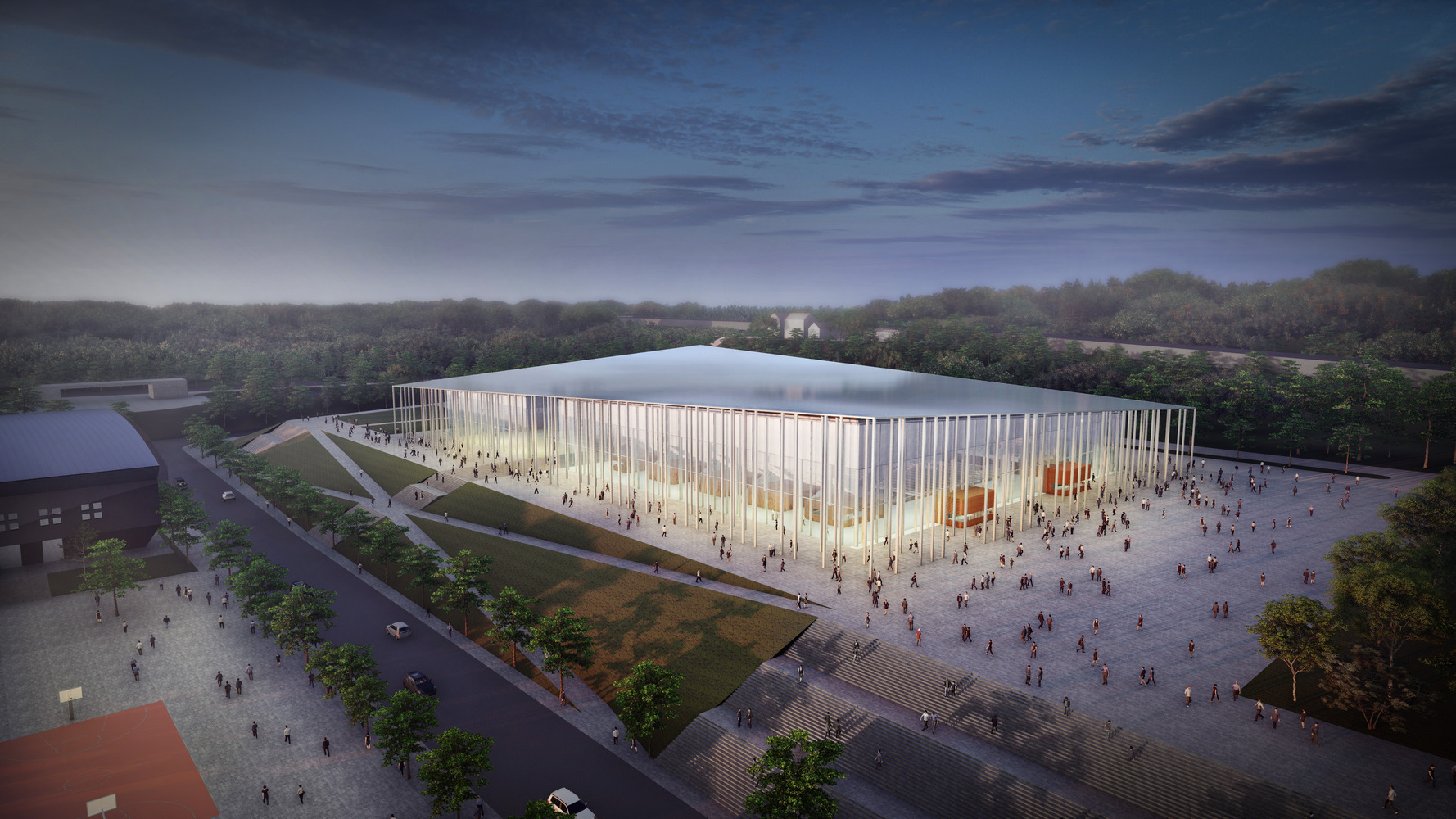 Jiujiang University Sporting Centre | Denton Corker Marshall