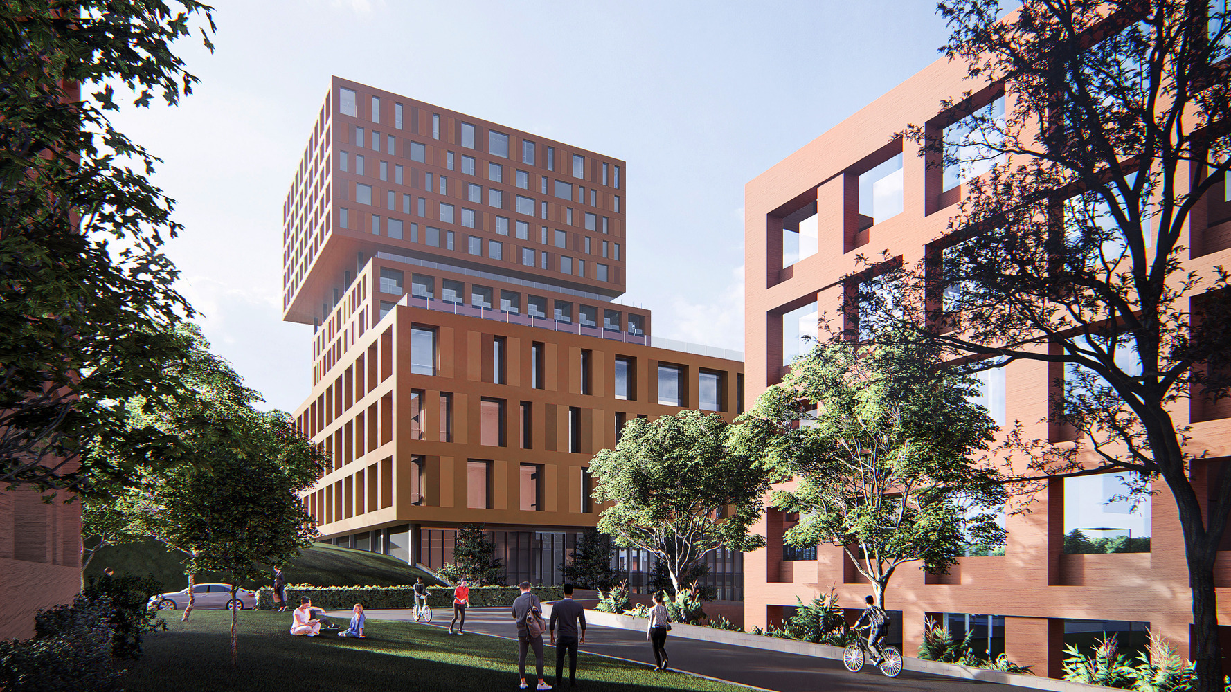 Huashang College Library Complex | DCM | Denton Corker Marshall